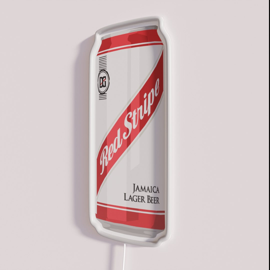 Red Stripe Can Rgb Led Sign – Neon Factory