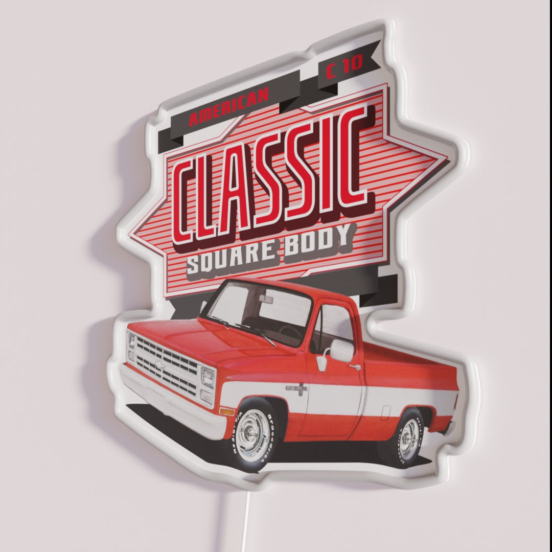 Square Body Rgb Led Sign – Neon Factory