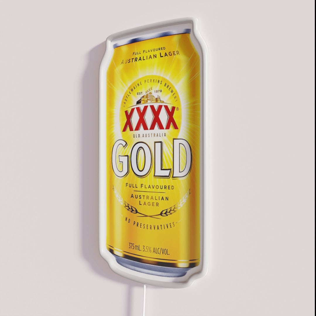 Xxxx Gold Can Rgb Led Sign Neon Factory
