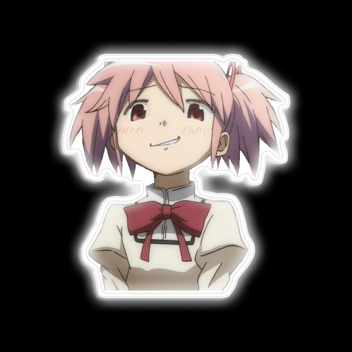 Madoka Smug Neon Sign Usd165 – Neon Factory