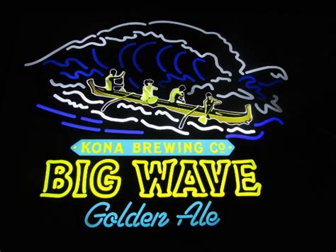 Big Wave Neon Sign For Your Home – Neon Factory
