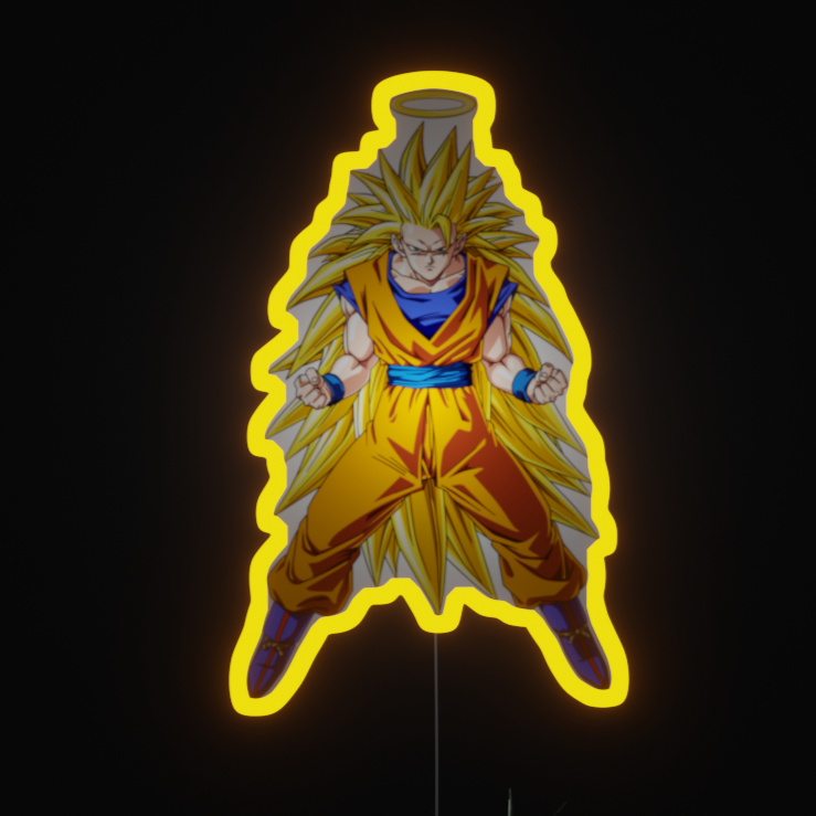 Dragon Ball Z Goku Ssj3 Neon Sign Usd145 – Neon Factory