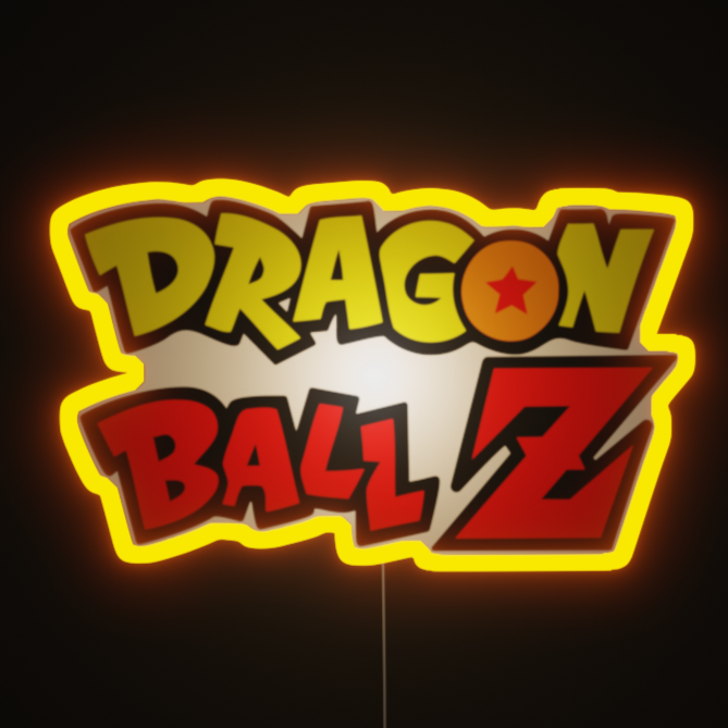 Dragon Ball Z Logo Neon Sign Usd145 – Neon Factory
