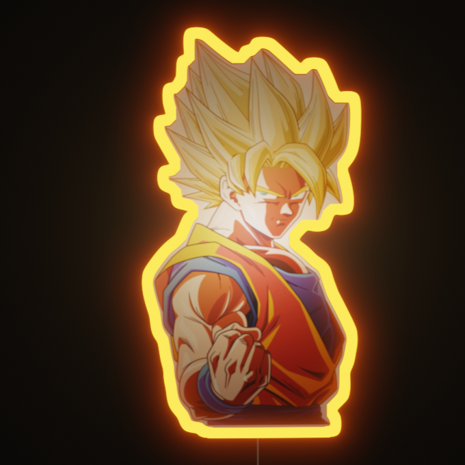 Goku Dragon Ball Z Neon Sign Usd145 – Neon Factory