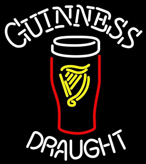 Guinness Draught Neon Sign – Neon Factory