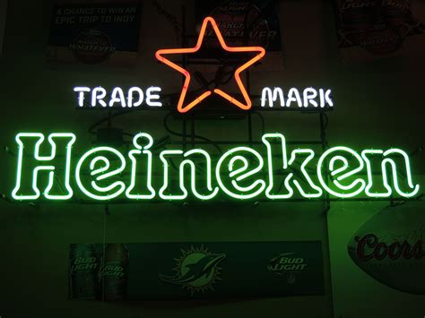 Heineken Beer Neon Sign For Home Or Business – Neon Factory