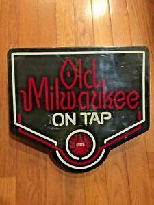 Old Milwaukee Light Up Sign – Neon Factory