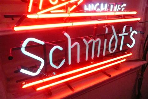 Schmidt Beer Neon Sign – Neon Factory