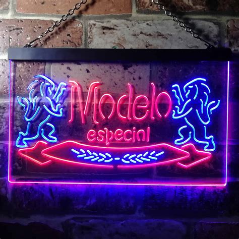 modelo neon beer signs