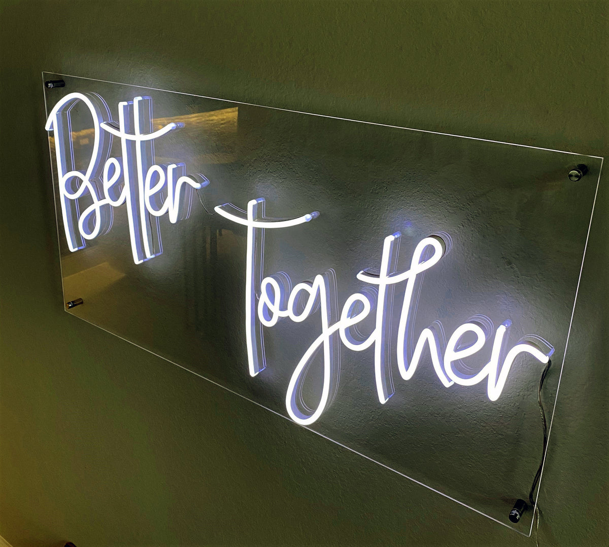 Better together led sign , Neon Sign