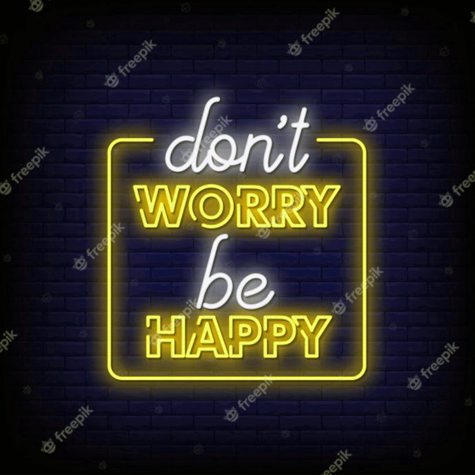 Be Happy Neon Sign – Neon Factory