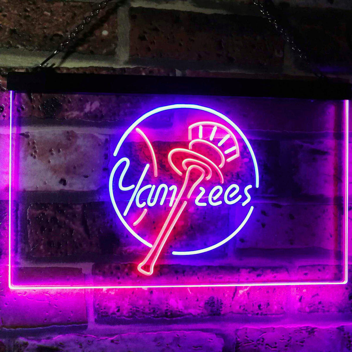 Yankees neon sign