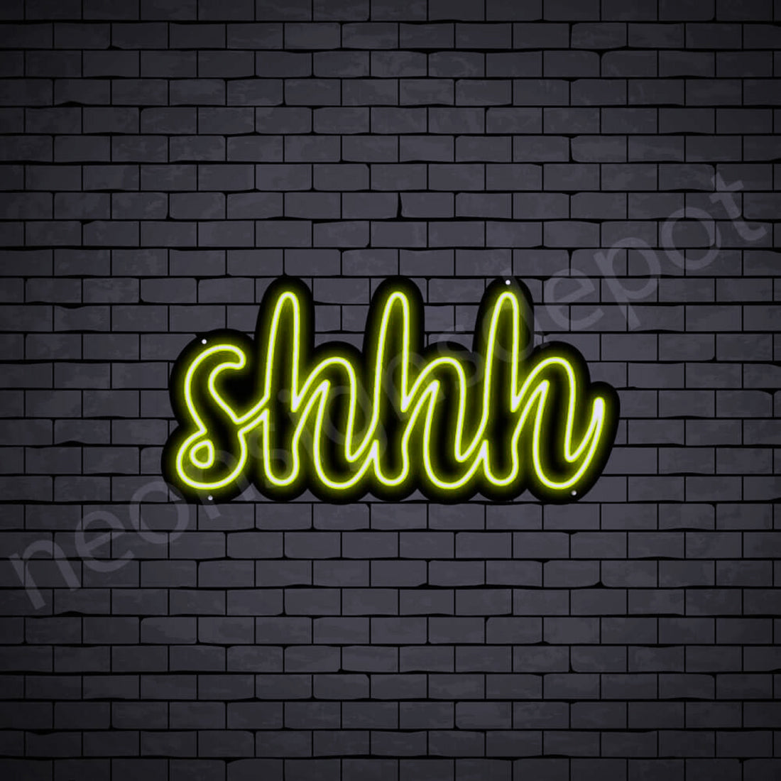 Shhh Neon Sign – Neon Factory