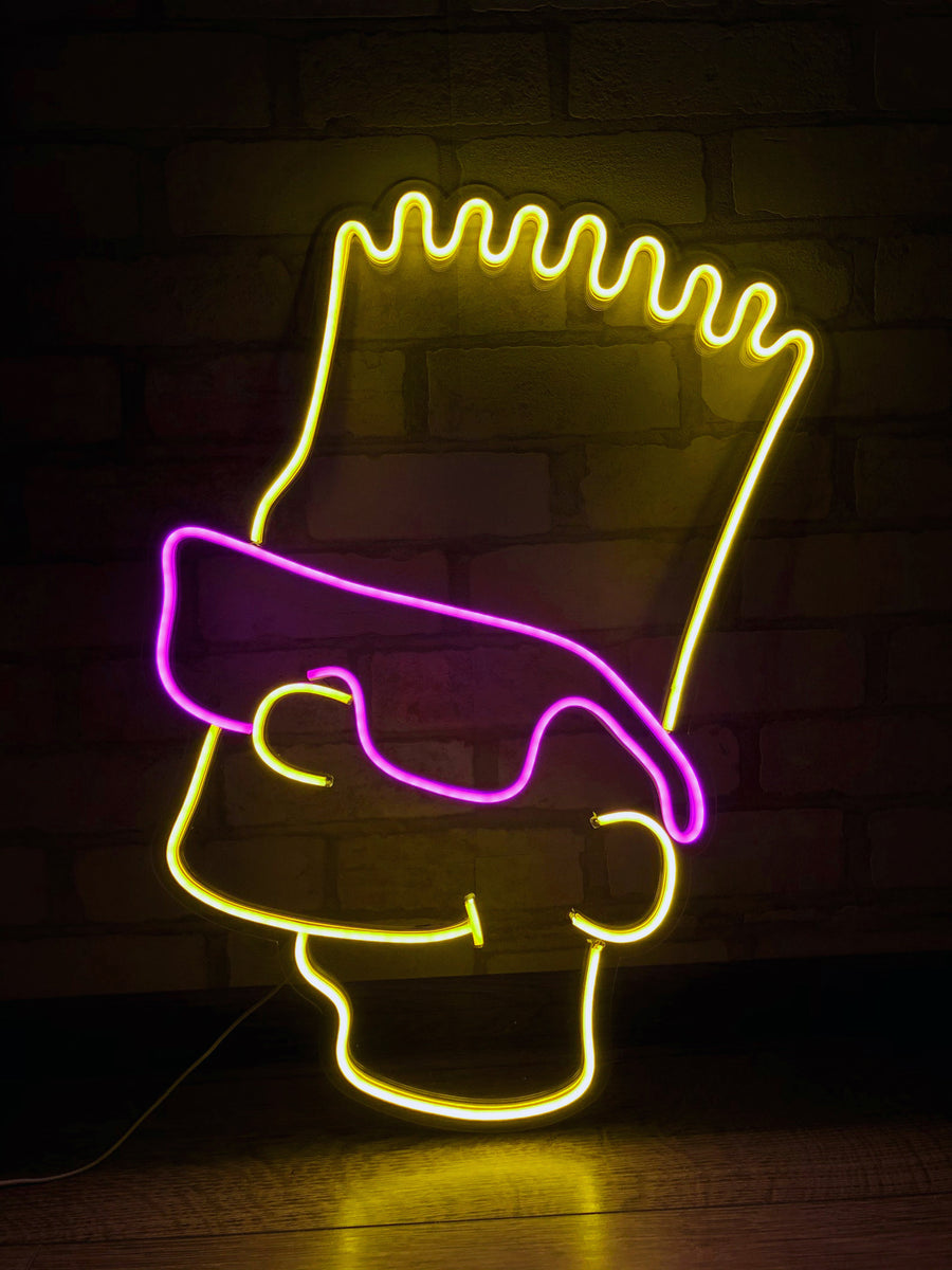 Simpsons neon sign Lighting