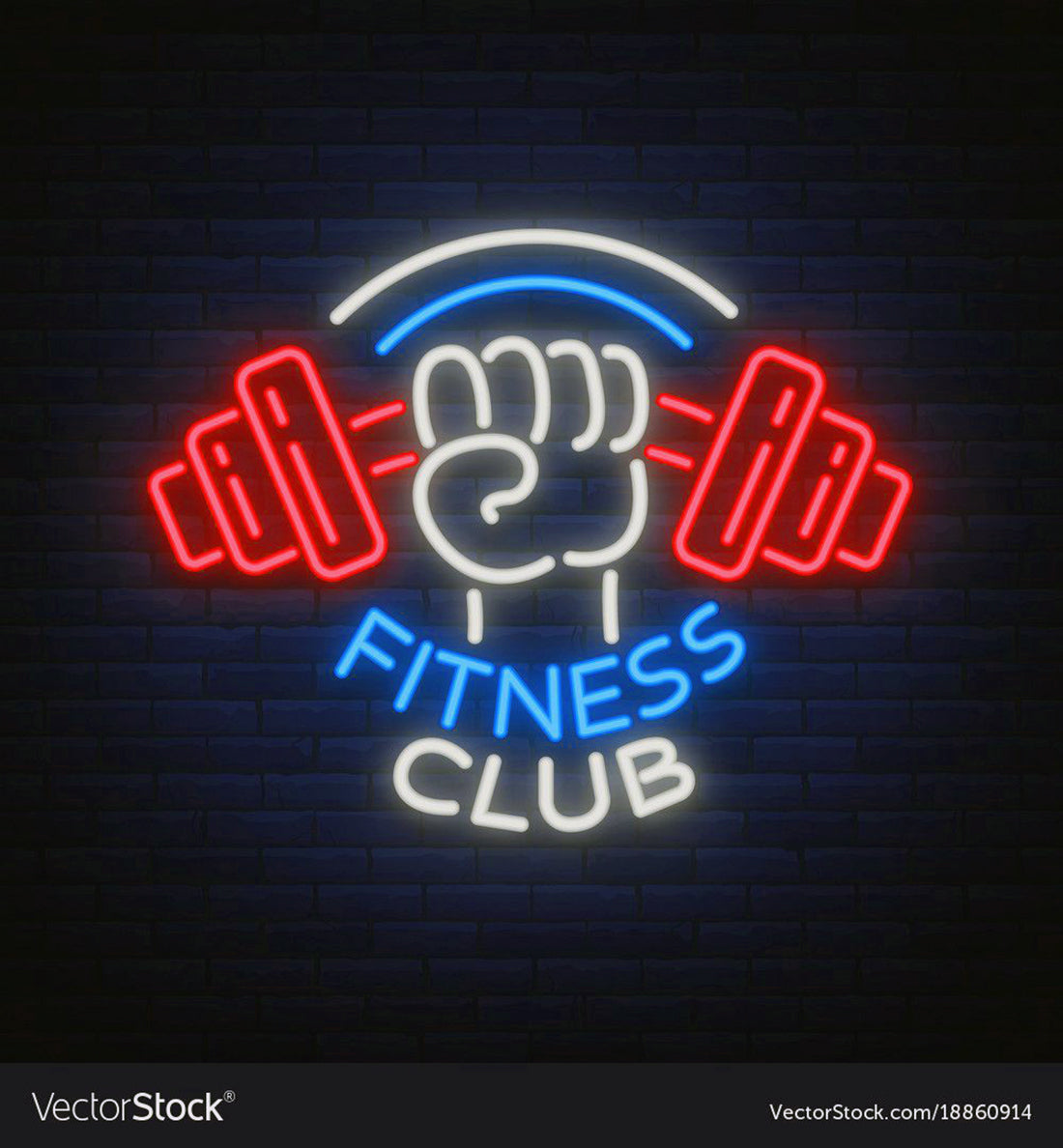 Workout Neon Sign – Neon Factory