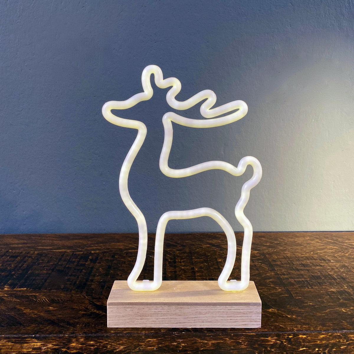 Neon Reindeer Light – Neon Factory