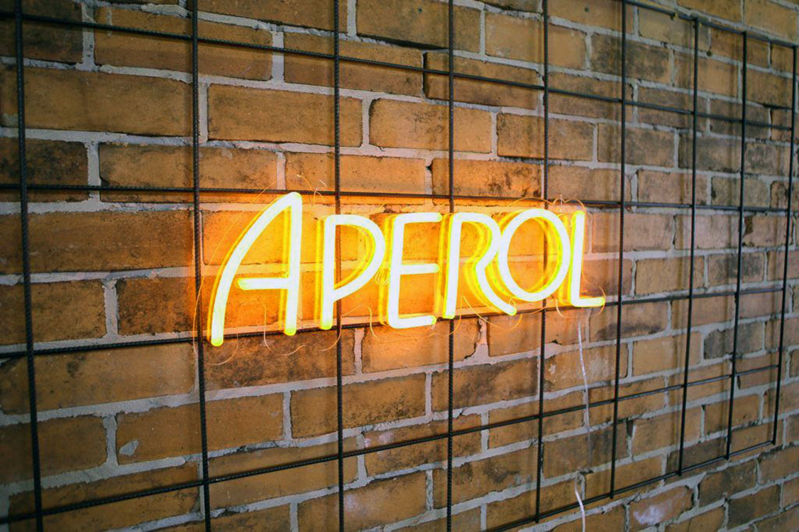 Aperol Spritz Neon Sign – Neon Factory