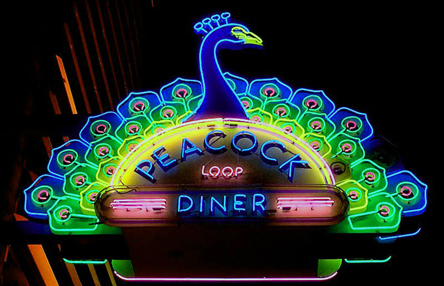 Iconic neon signs Bar Neon Sign, Lighting, Neon Sign on Acrylic prints