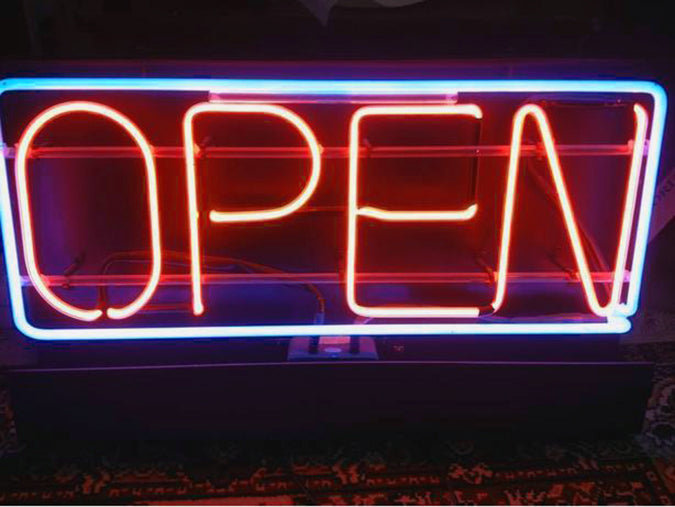 Fallon Neon Open Sign – Neon Factory