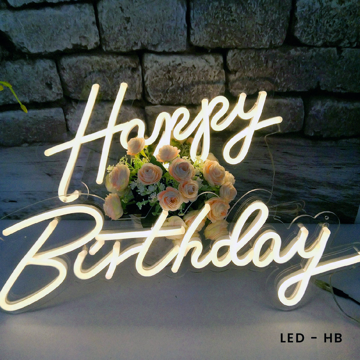 Happy Birthday Light Up Sign – Neon Factory