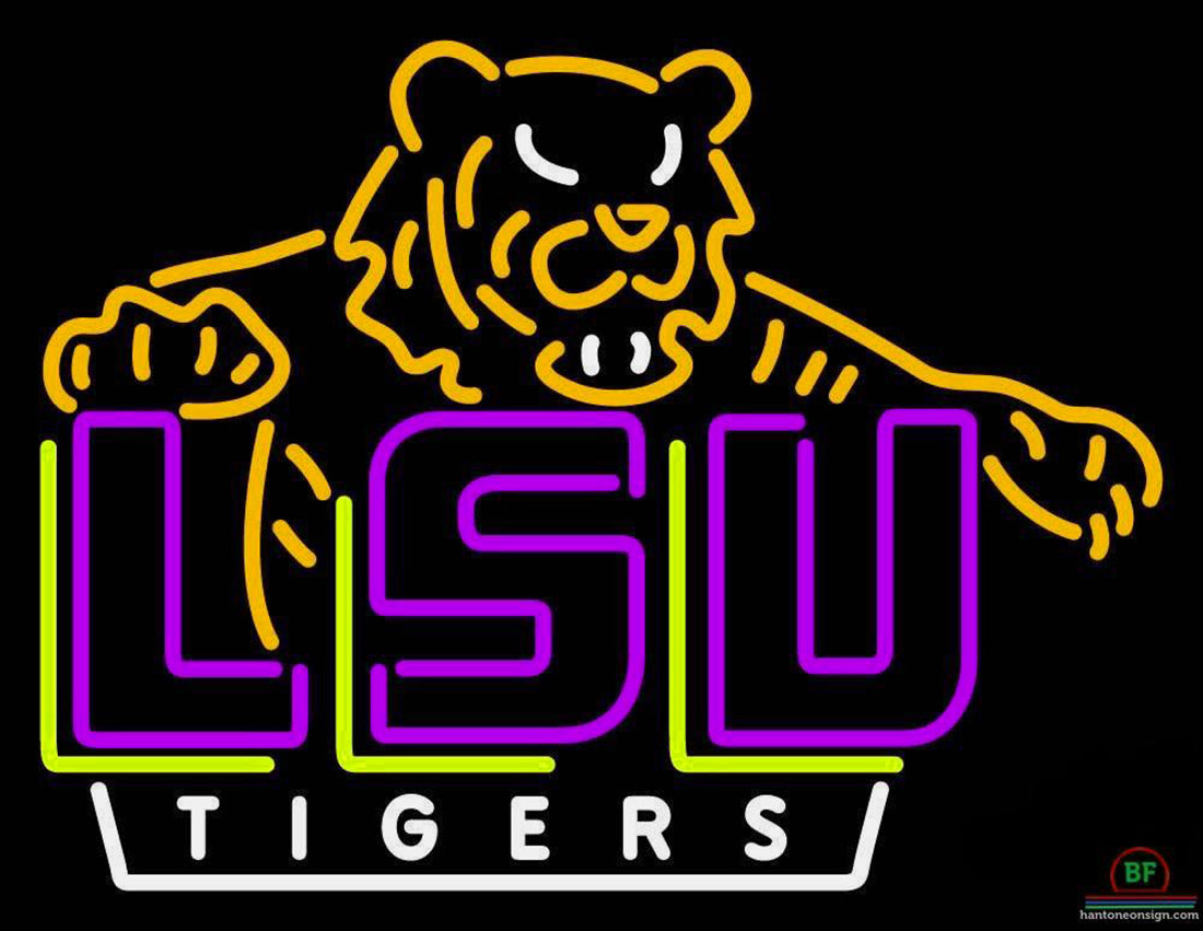 Lsu neon sign
