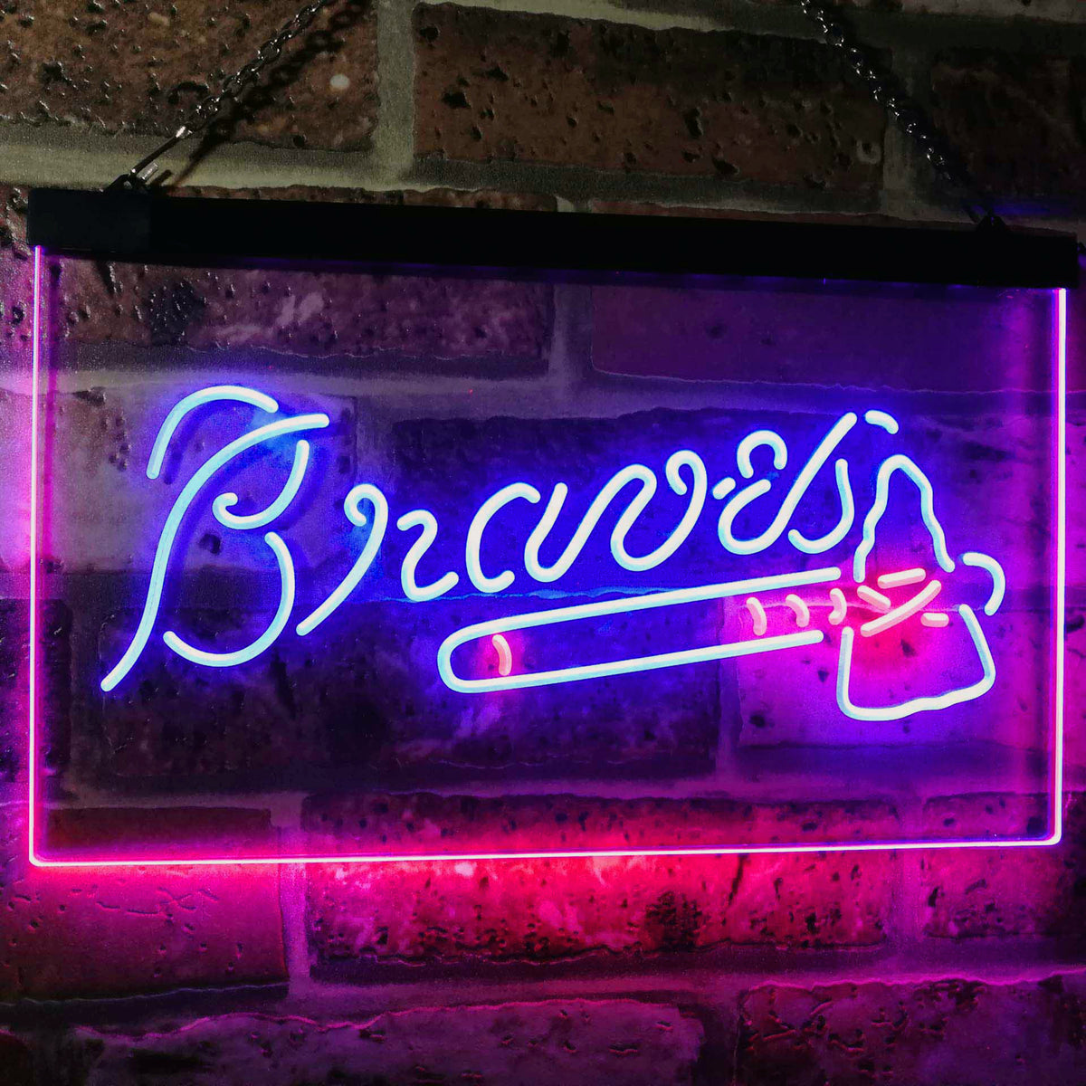 Braves neon sign