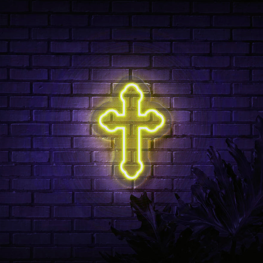 Cross neon sign Custom Neon Sign