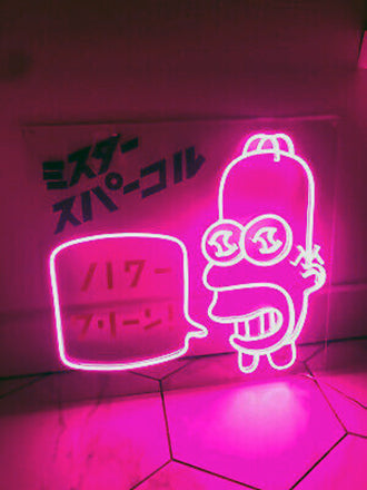 Middle finger neon Neon Sign on Acrylic prints