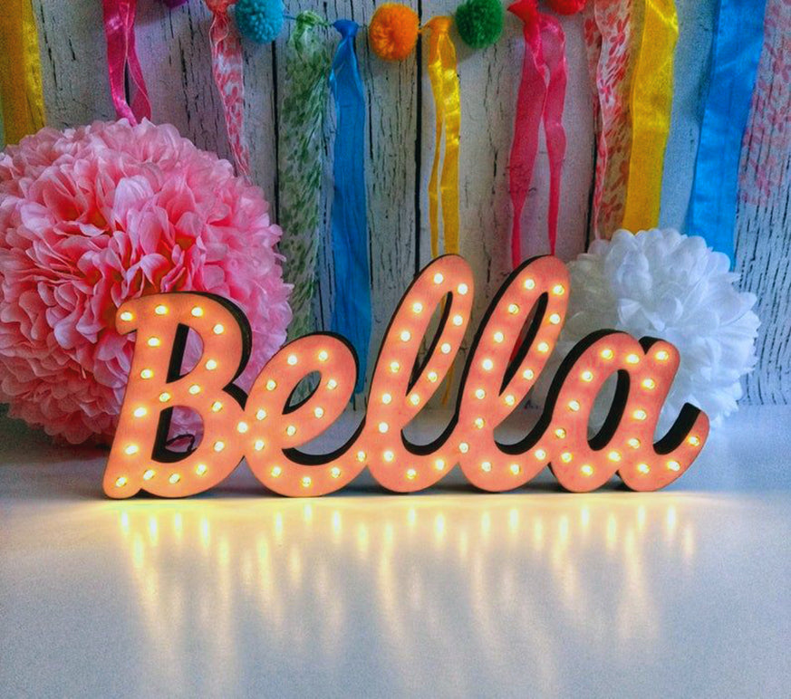 Custom Light Up Name Sign – Neon Factory