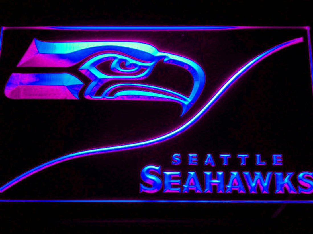 Seahawks neon sign
