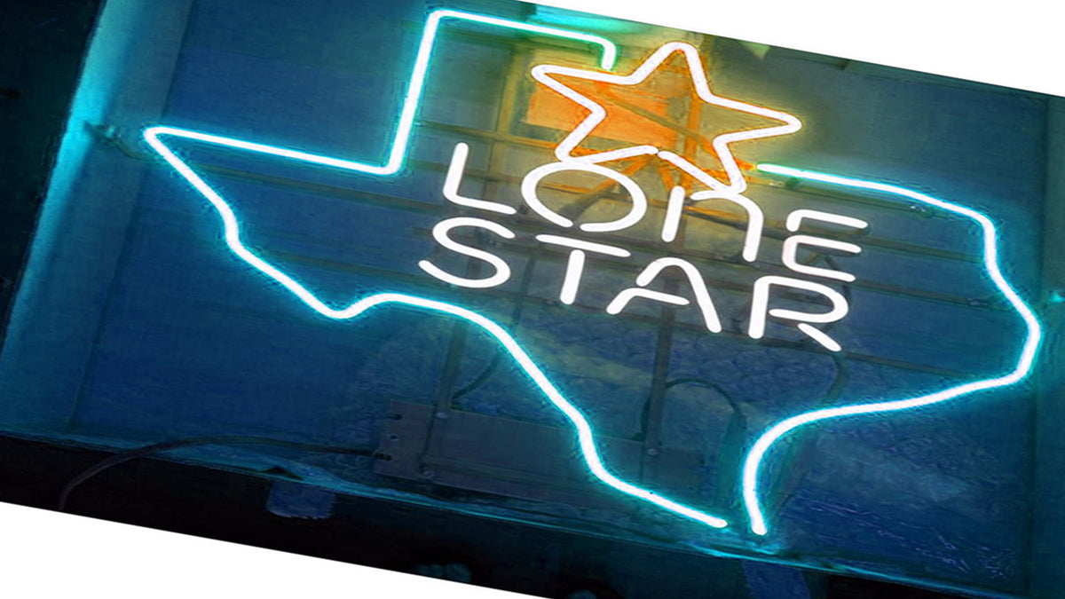 Lone Star Neon Sign – Neon Factory