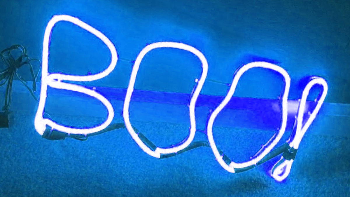 Neon Boo Sign – Neon Factory