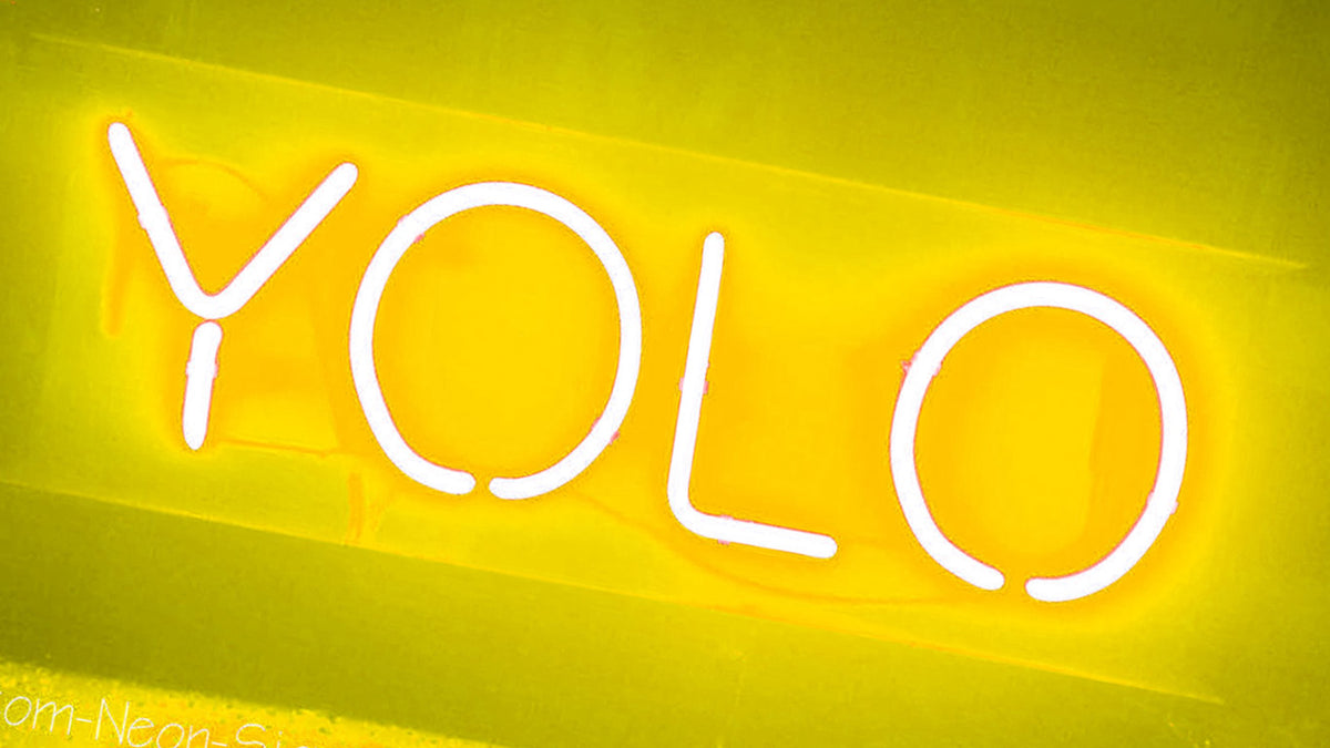 Yolo Neon Sign – Neon Factory