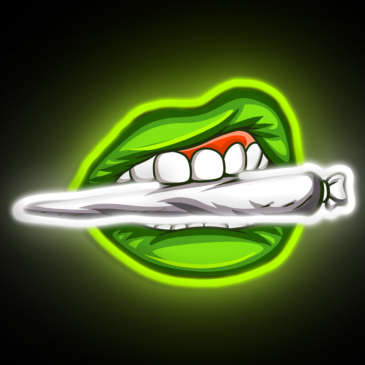 Weed Marijuana Cannabis Neon Signs , Neon Sign, Neon Sign on Acrylic prints