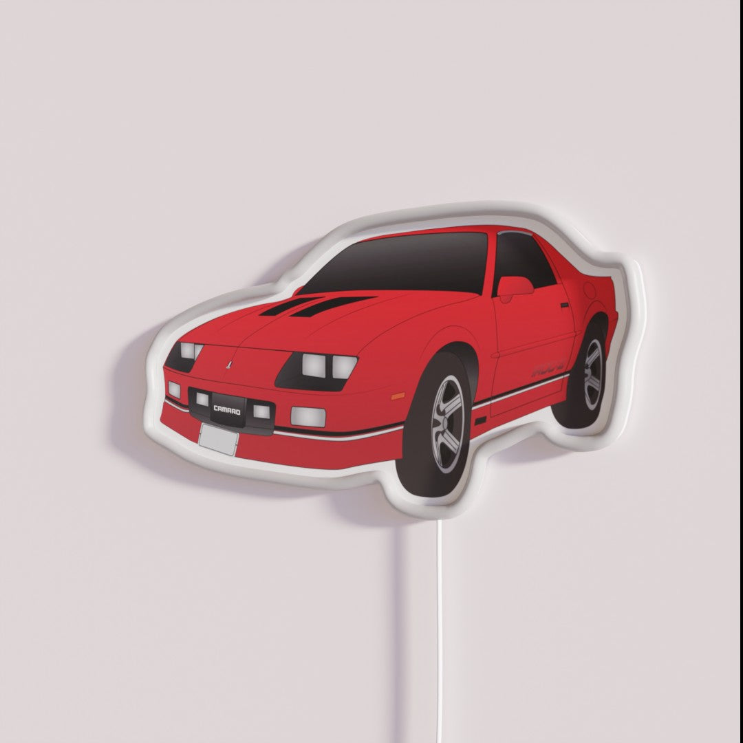 1985 Chevy Camero Rgb Led Sign – Neon Factory