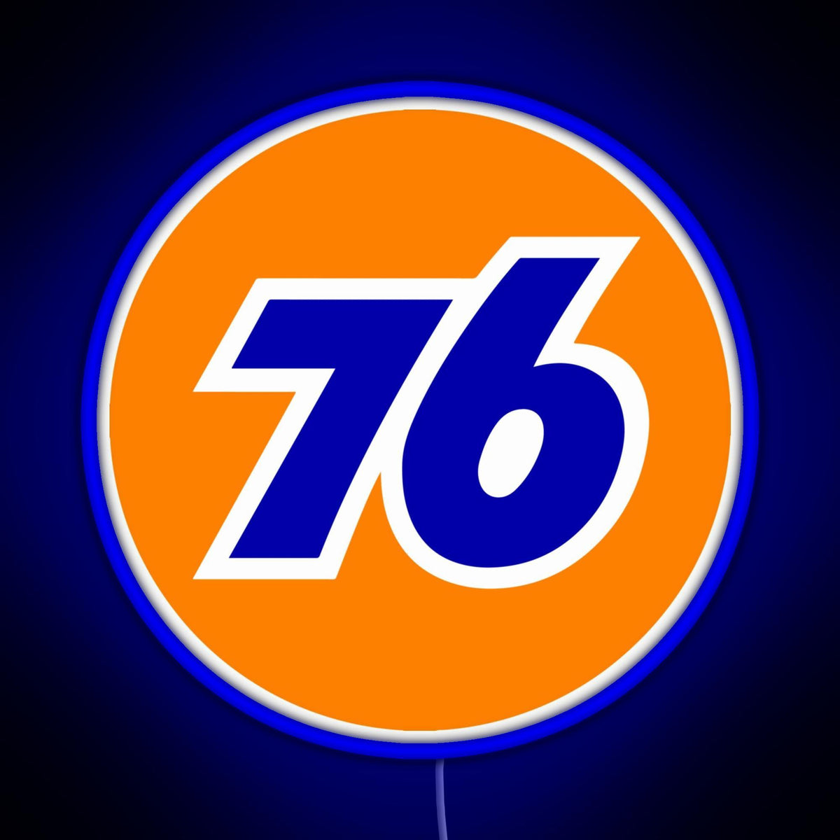 76 Gas Logo Rgb Neon Sign – Neon Factory