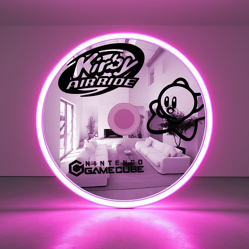 Kirby Cd Mirror Airride | Cd Mirror With Rgb Led – Neon Factory