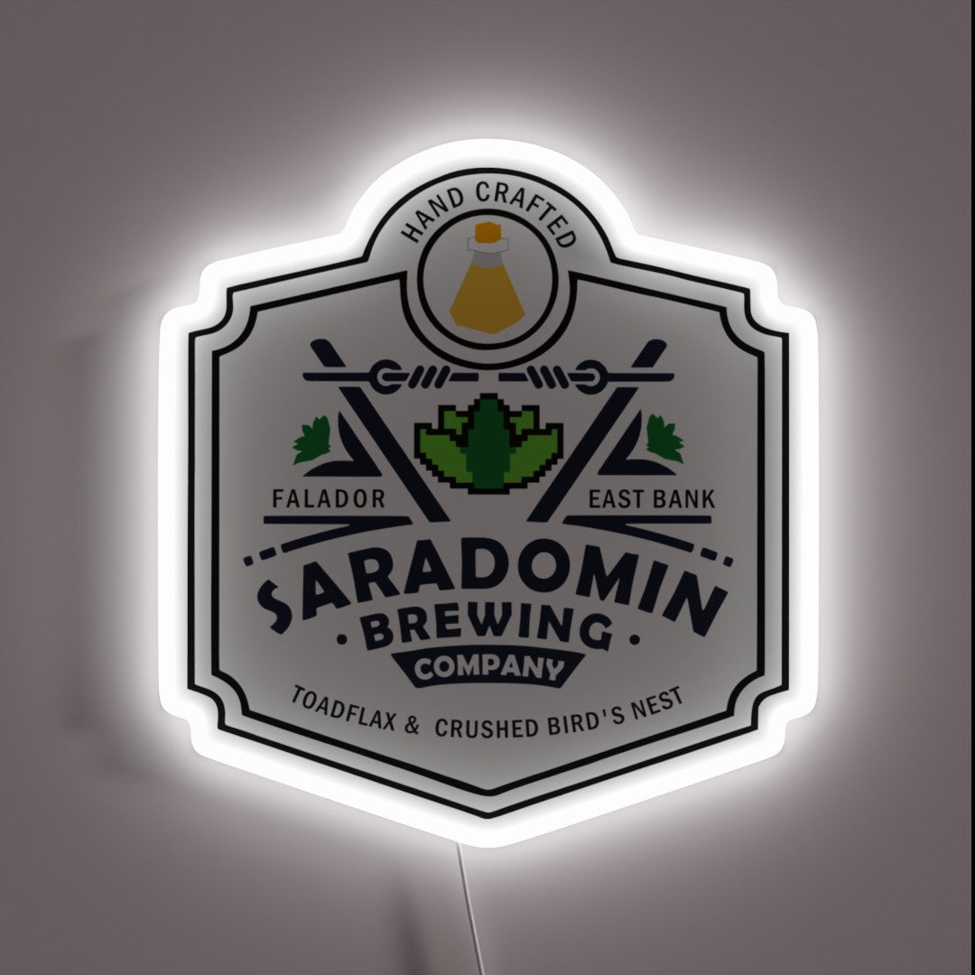 Saradomin Brewing Company Osrs Rgb Neon Sign – Neon Factory