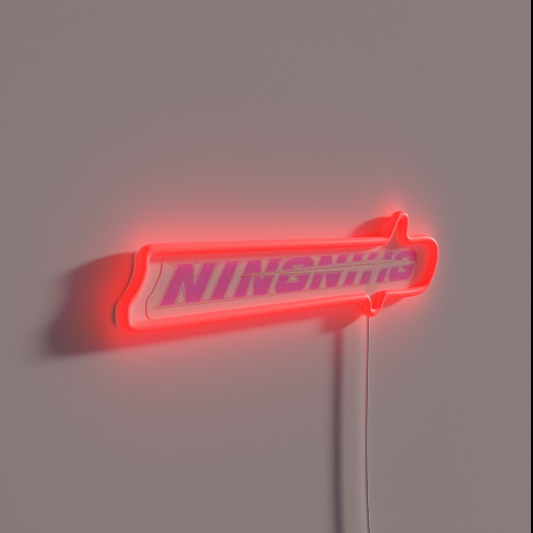 Aespa Armageddon Licorice Ning Ning Rgb Led Sign – Neon Factory