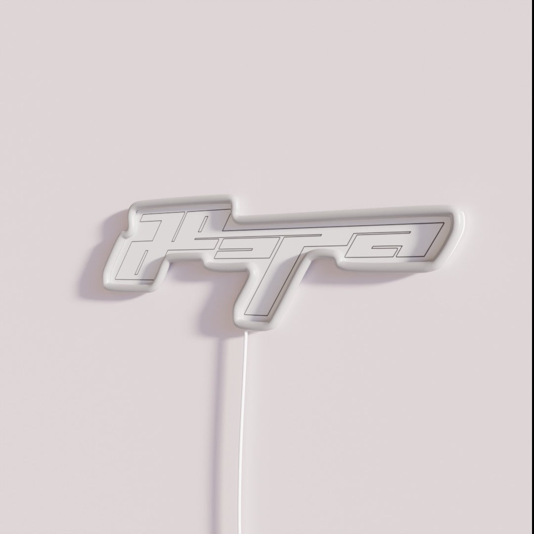 Aespa Whiplash Aespa Logo White Rgb Led Sign – Neon Factory