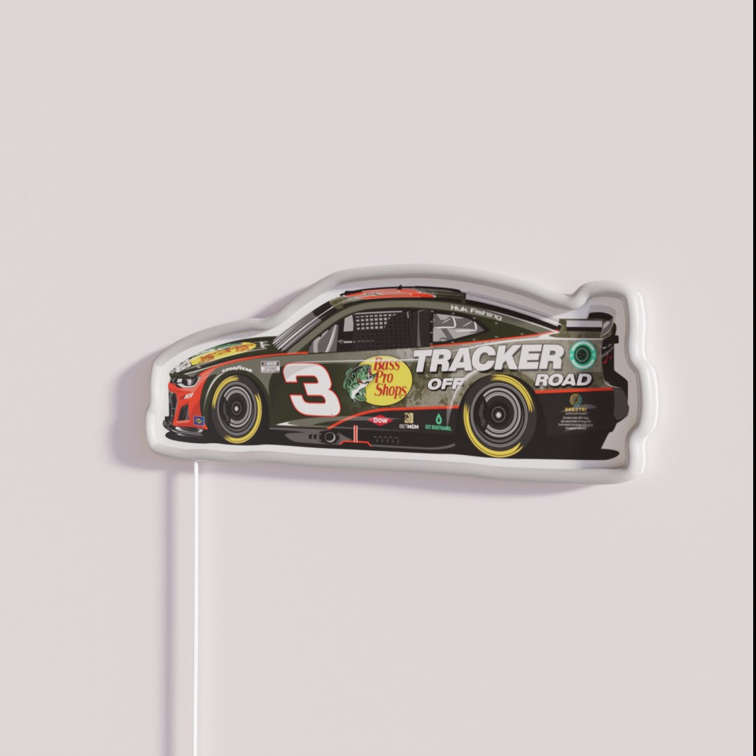 Austin Dillon 2023 Camaro Rgb Led Sign – Neon Factory