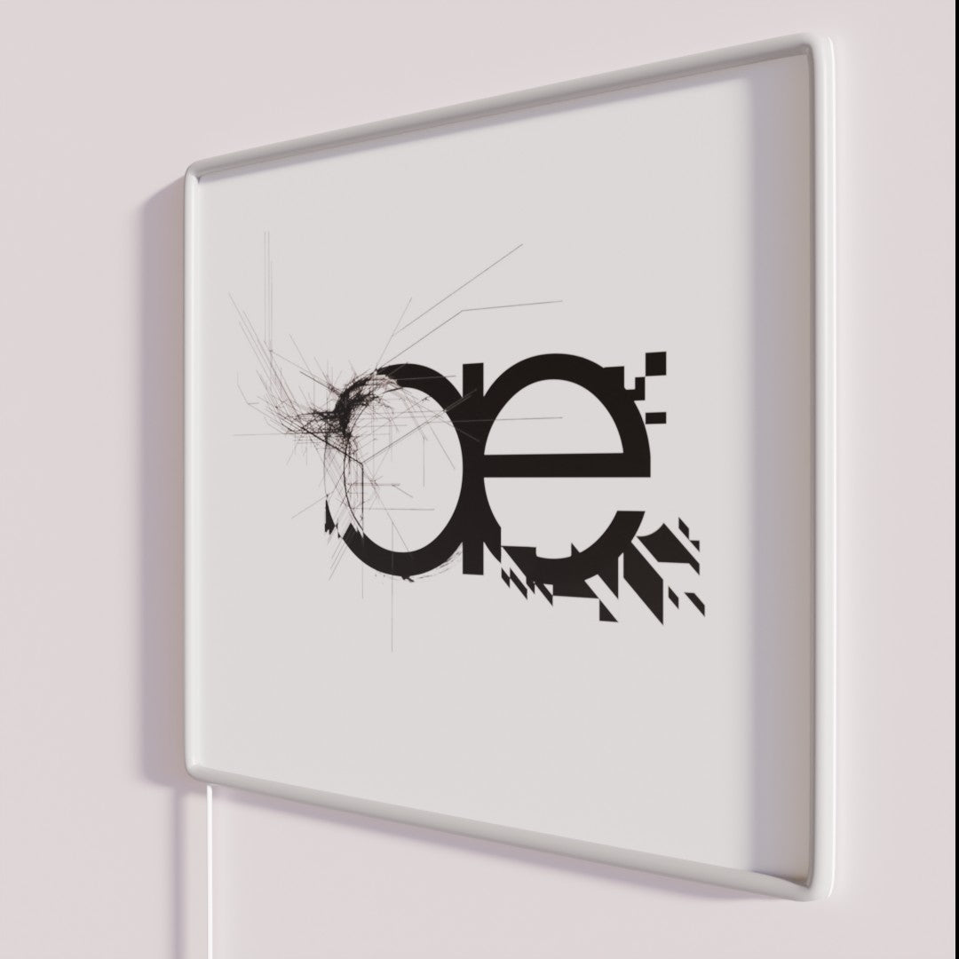 Autechre Logo Album Mashup Rgb Led Sign – Neon Factory