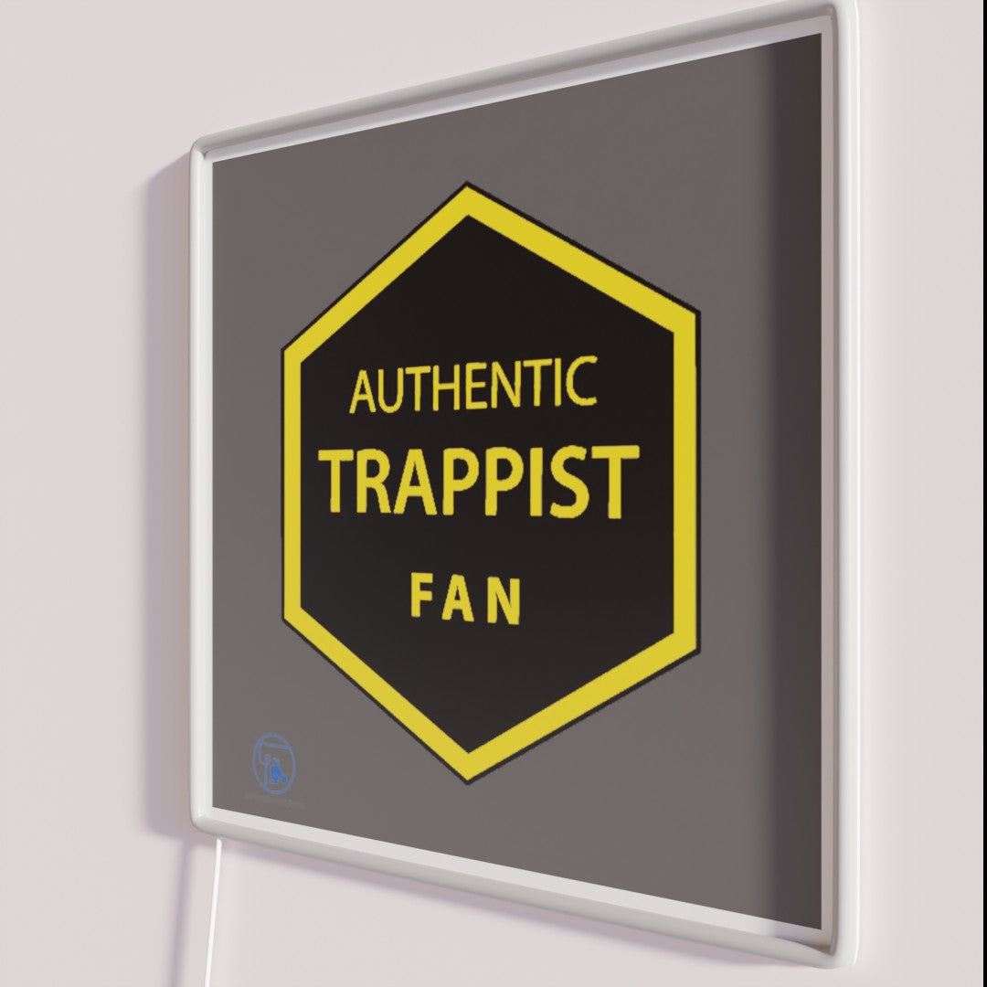 Authentic Trappist Fan Rgb Led Sign – Neon Factory