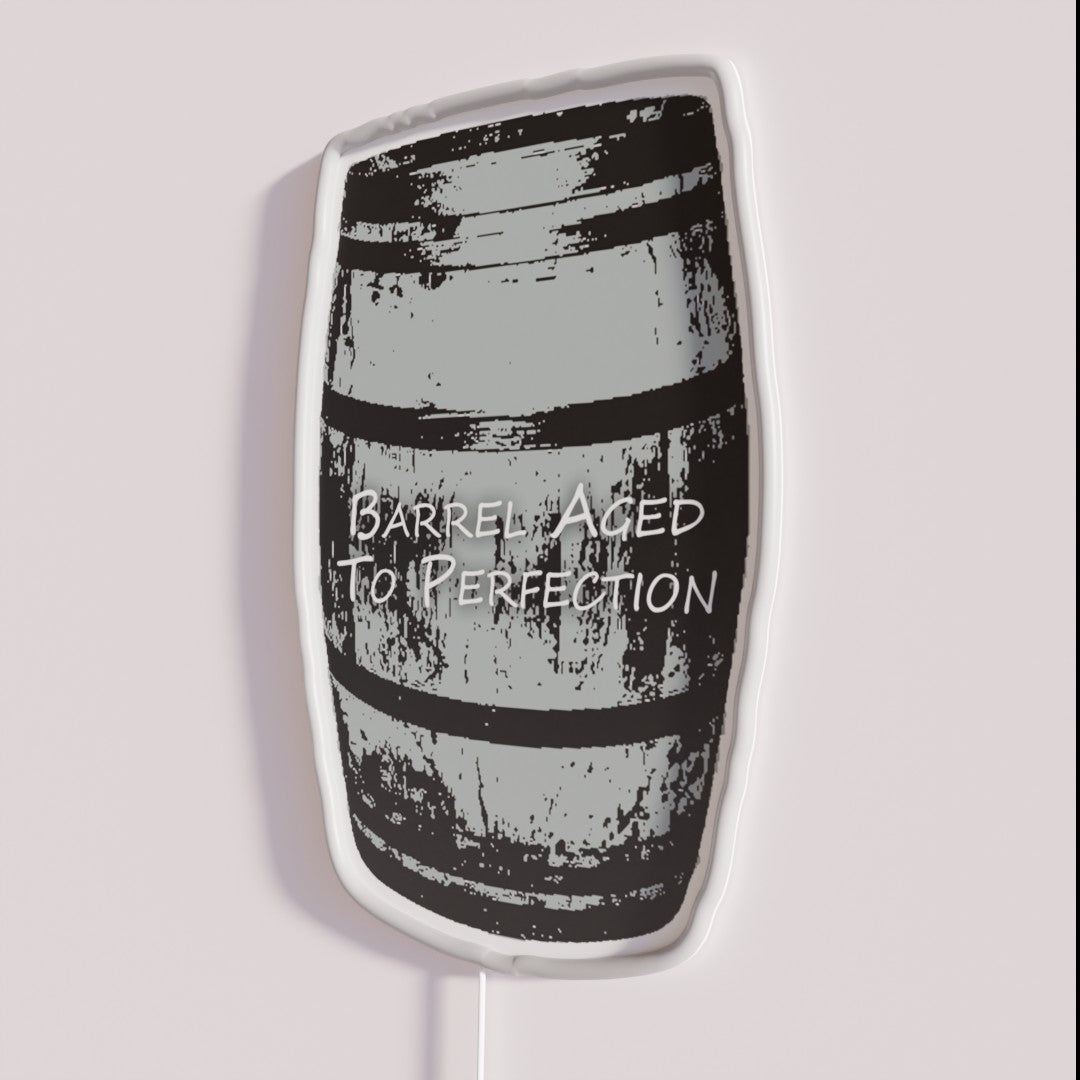 Barrel Aged To Perfection Rgb Led Sign – Neon Factory