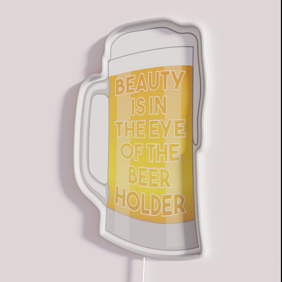 Beer Holder Rgb Led Sign – Neon Factory