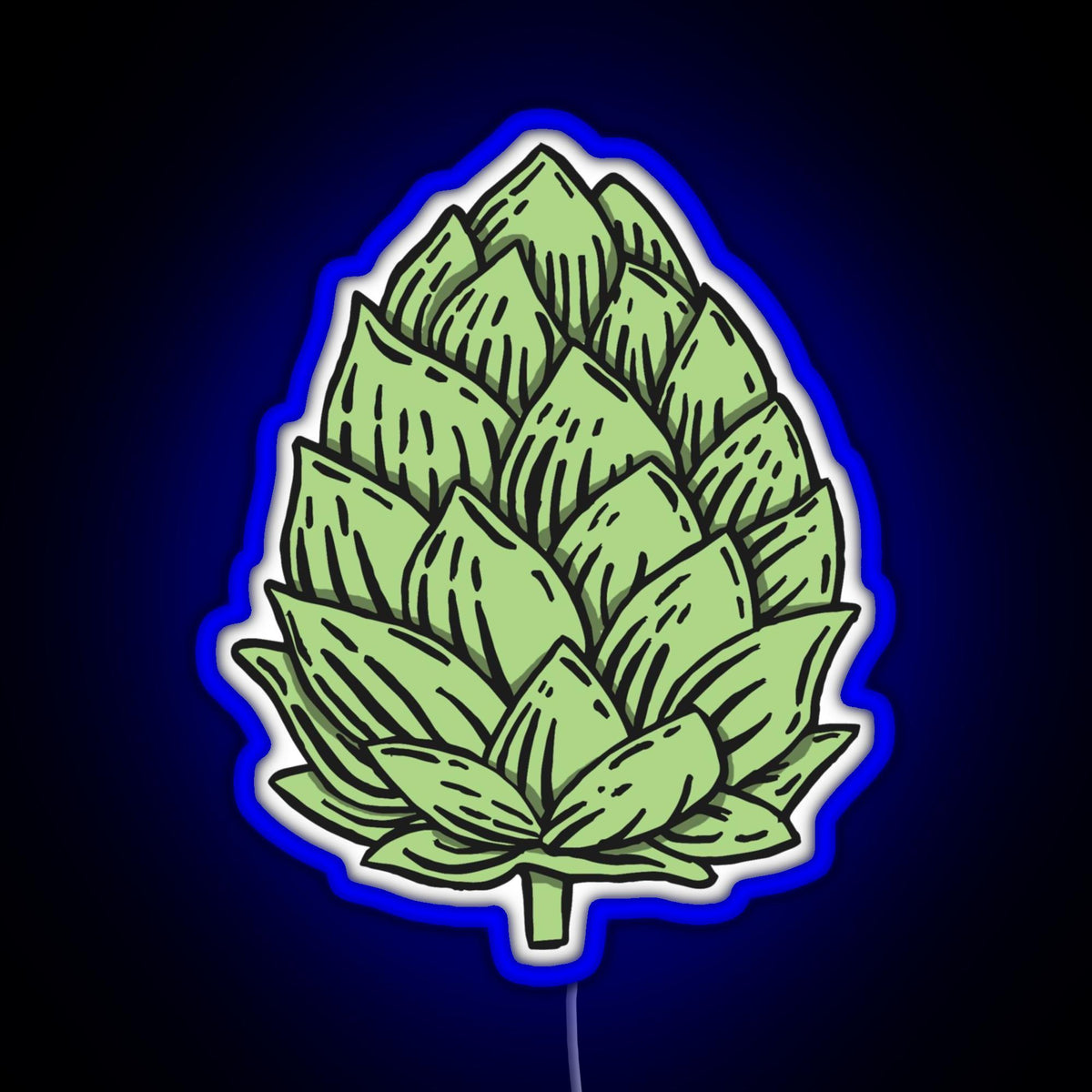 Beer Hops RGB neon sign