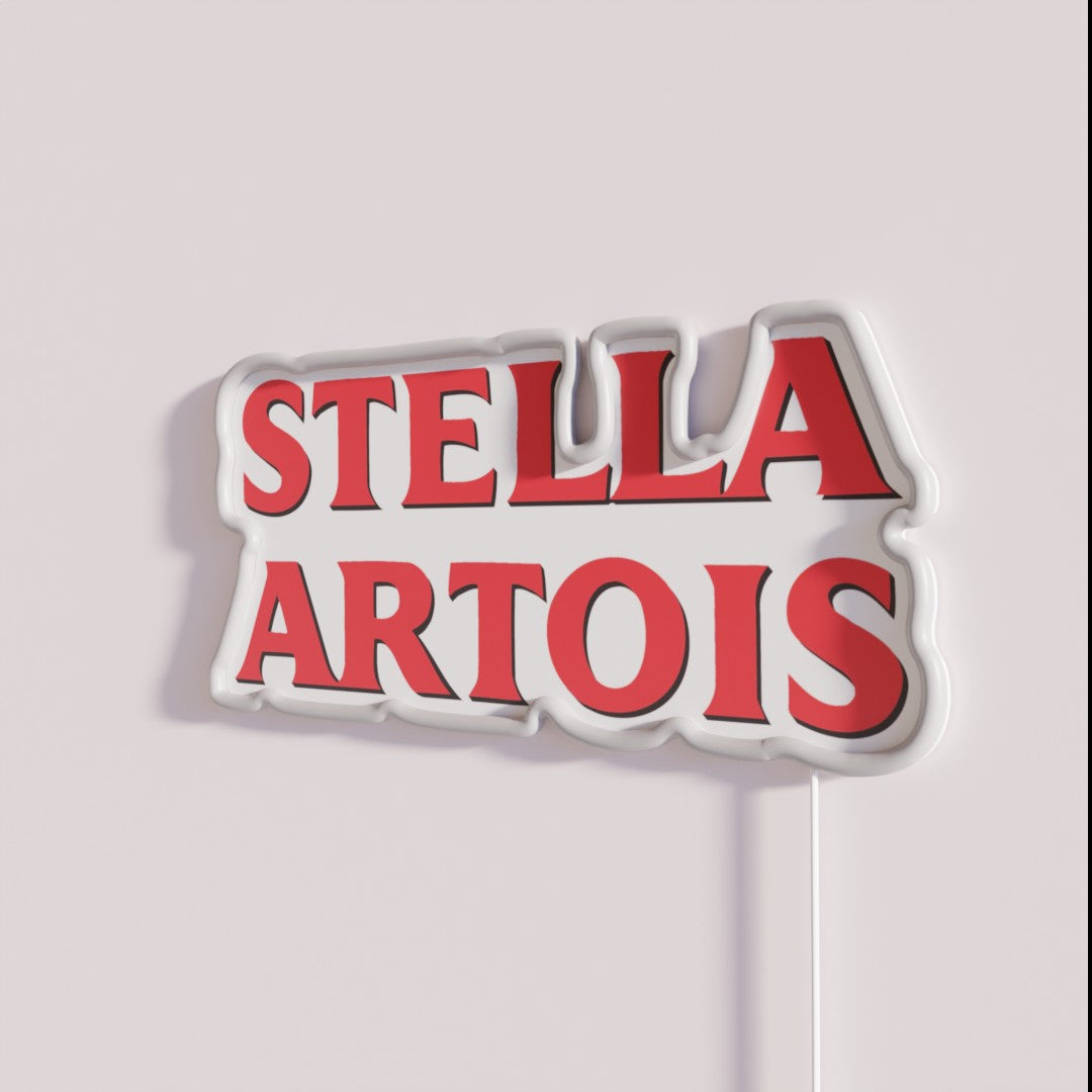 Belgium Enjoy Responsibly Stella Artois Rgb Led Sign – Neon Factory