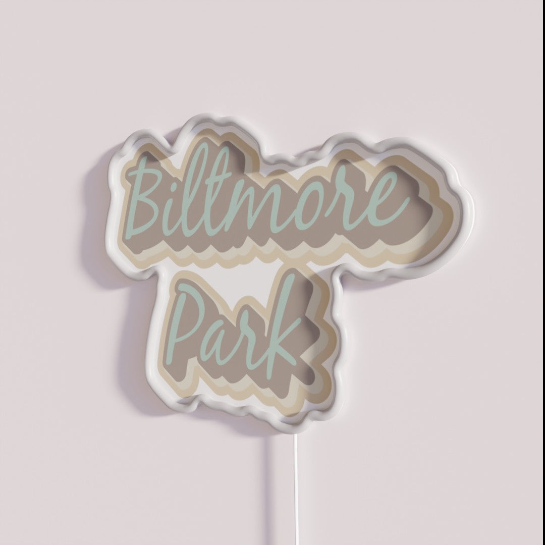 Biltmore Park North Carolina Asheville Wnc Rgb Led Sign – Neon Factory