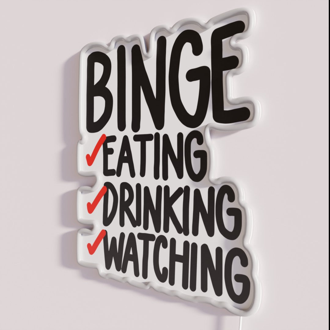 Binge Rgb Led Sign – Neon Factory