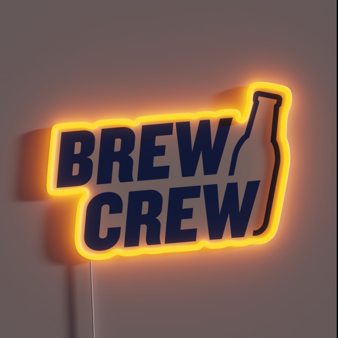 Brew Crew Rgb Led Sign – Neon Factory